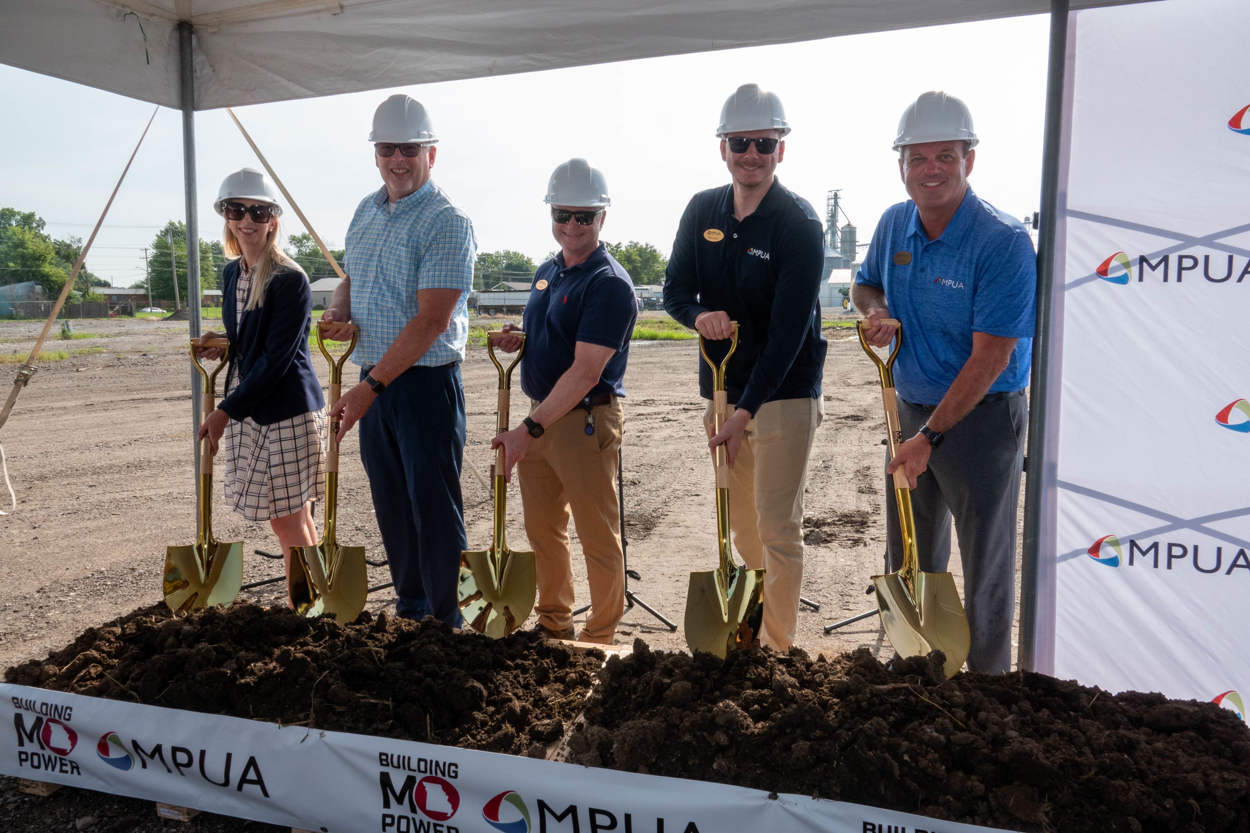 Marshall Energy Center Groundbreaking - MPUA - Missouri Public Utility ...