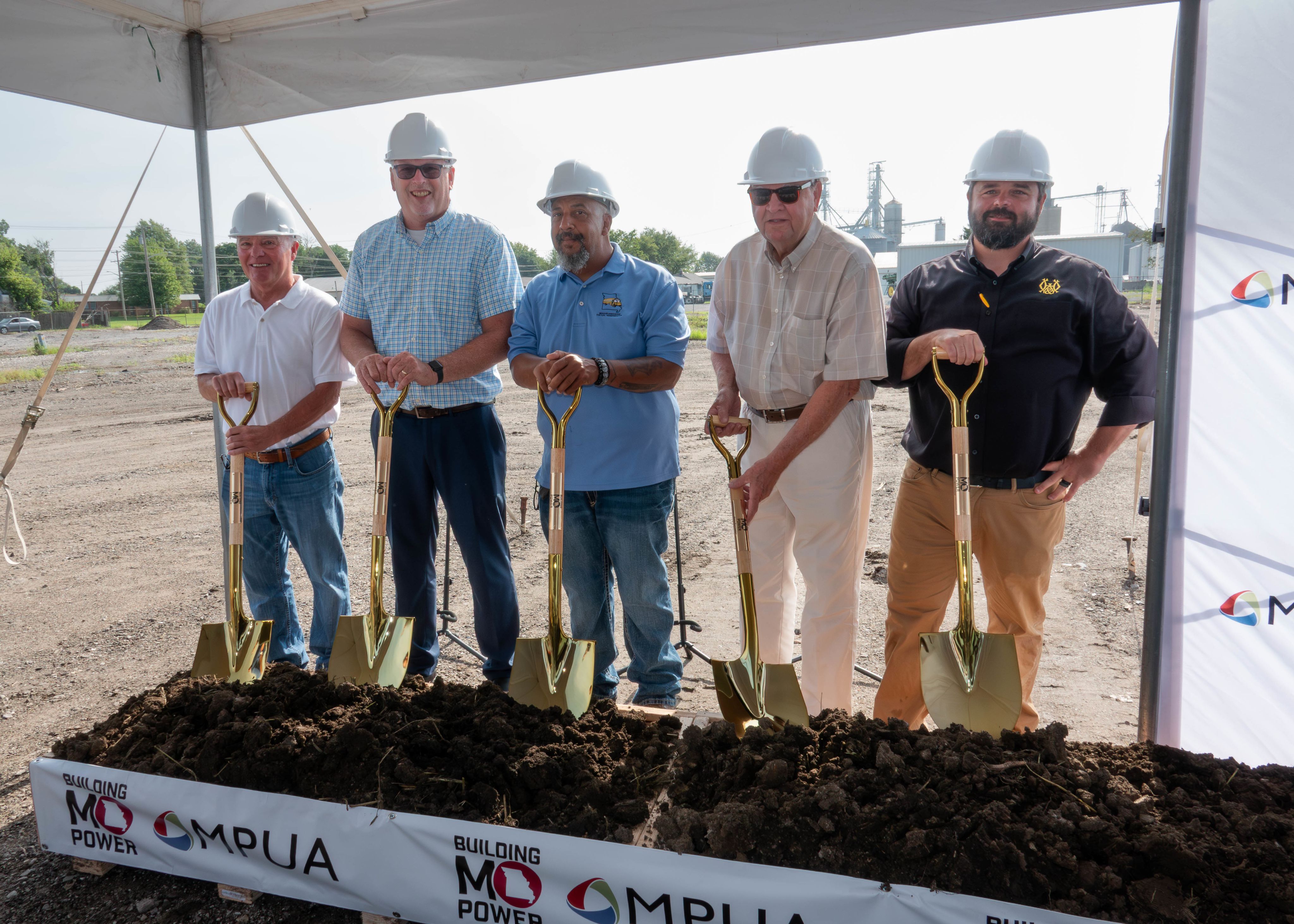 Marshall Energy Center Groundbreaking - MPUA - Missouri Public Utility ...