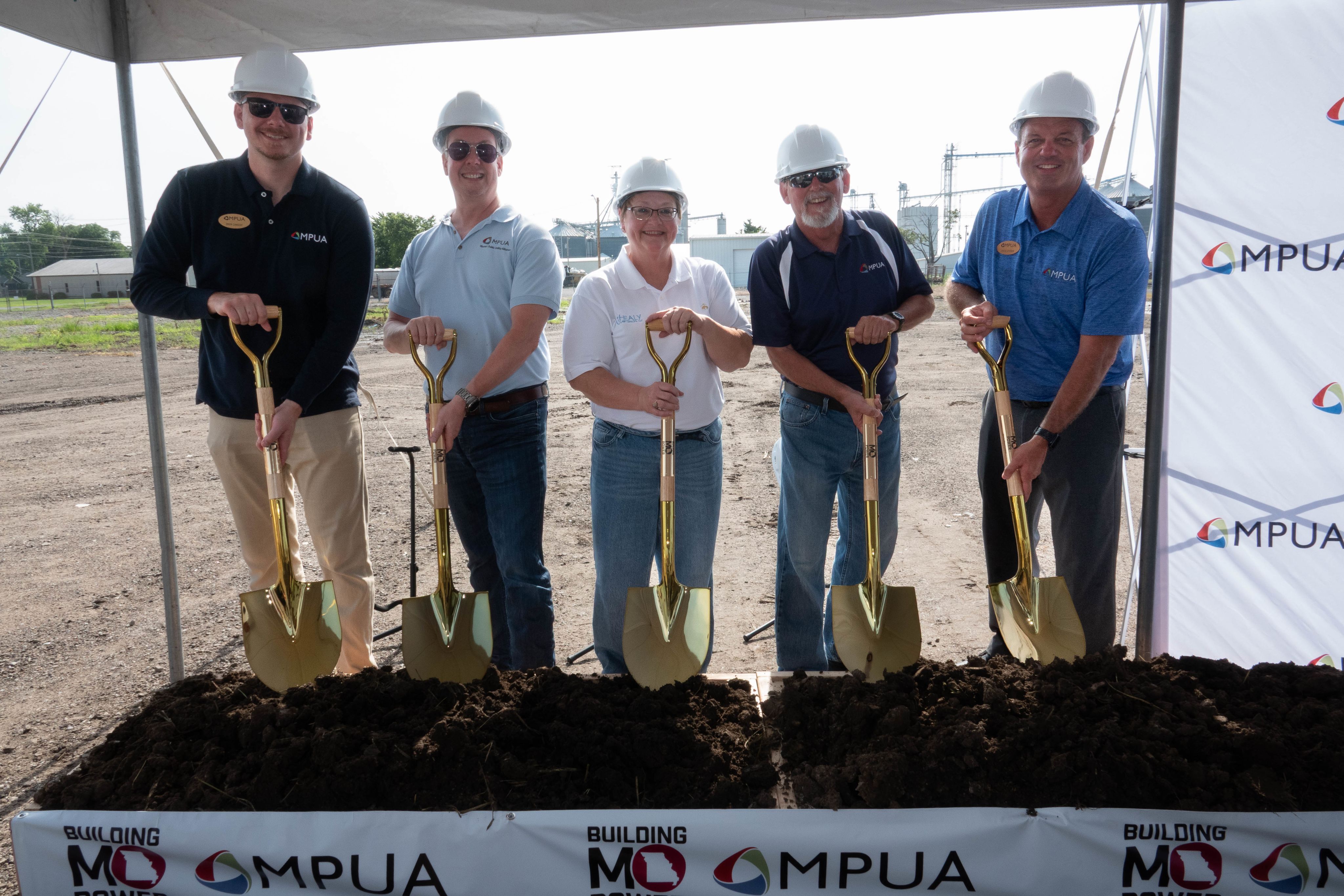 Marshall Energy Center Groundbreaking - MPUA - Missouri Public Utility ...